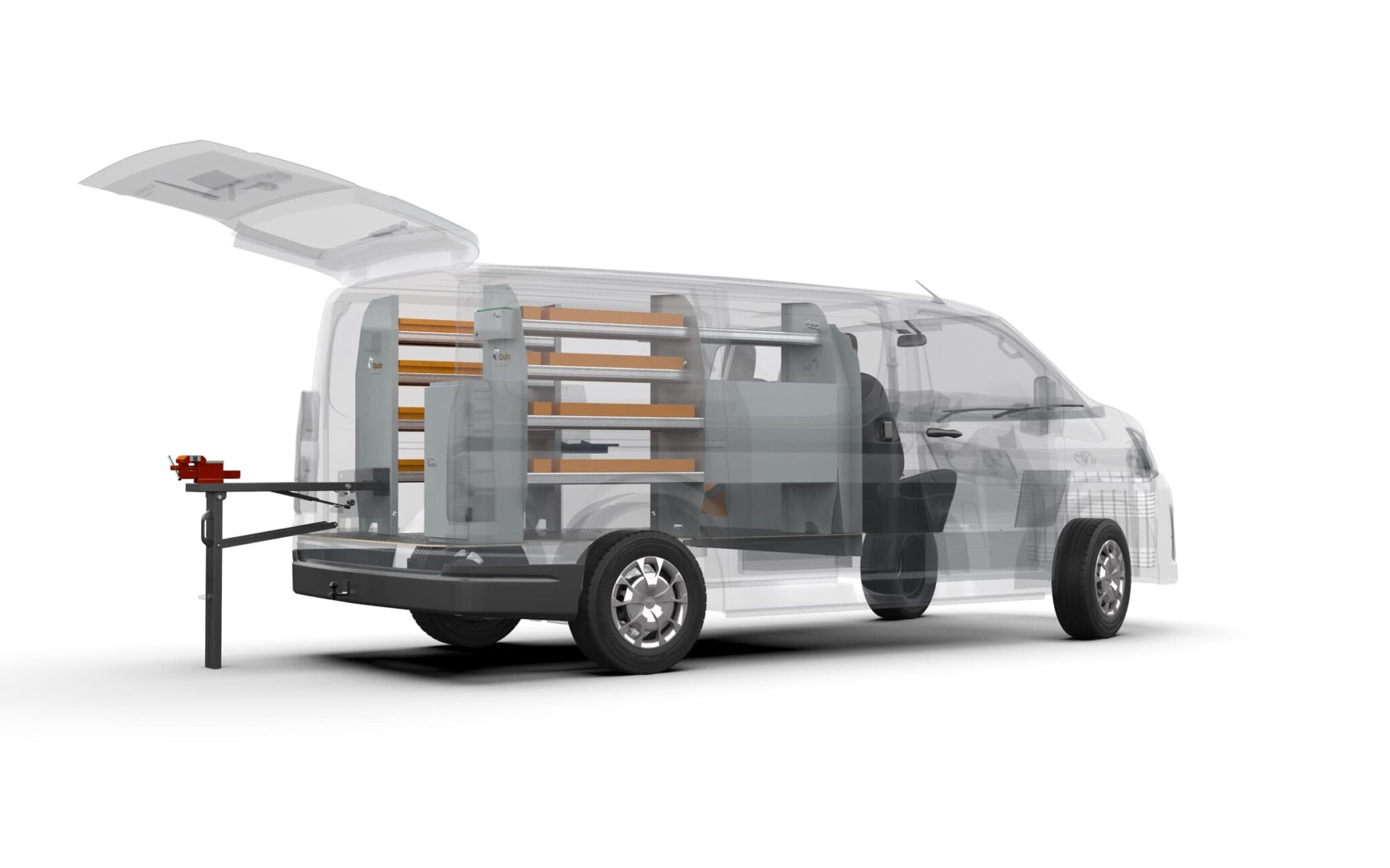 Commercial Vehicle, Van & Ute Fitouts for Corporate Fleets - VQuip
