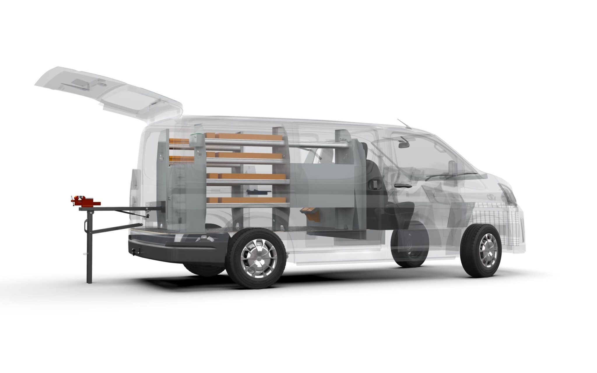 Commercial Vehicle, Van & Ute Fitouts for Corporate Fleets - VQuip