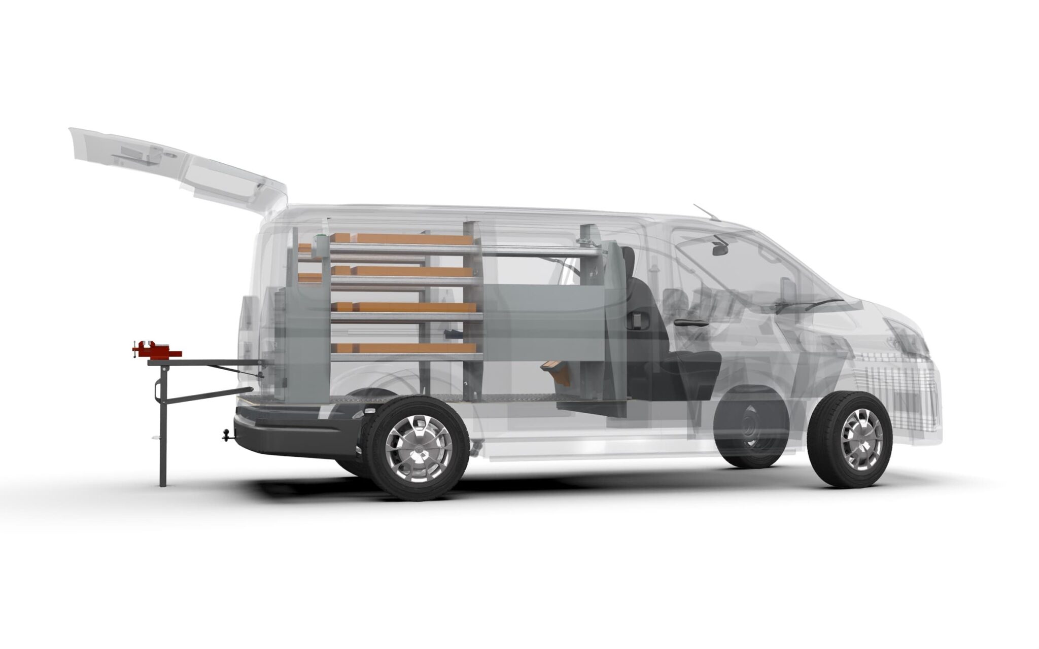 Commercial Vehicle, Van & Ute Fitouts for Corporate Fleets - VQuip