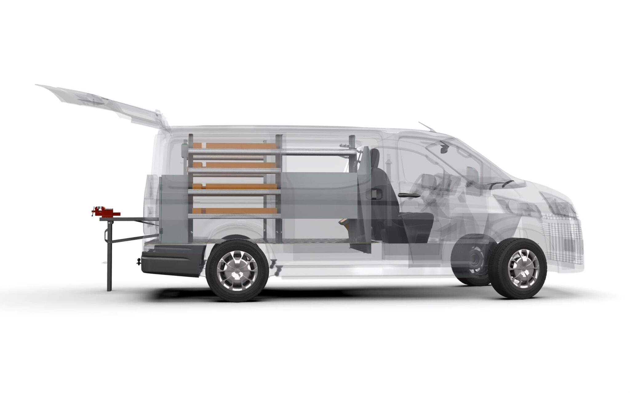 Commercial Vehicle, Van & Ute Fitouts for Corporate Fleets - VQuip