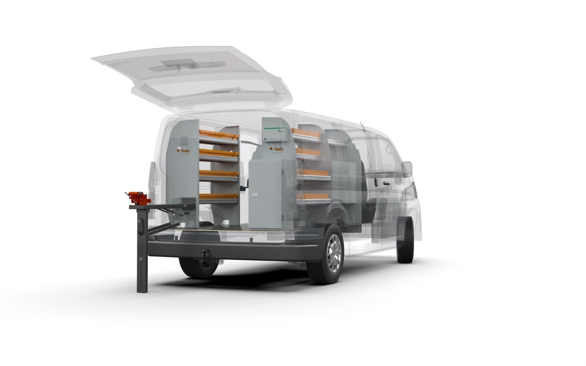 Commercial Vehicle, Van & Ute Fitouts for Corporate Fleets - VQuip