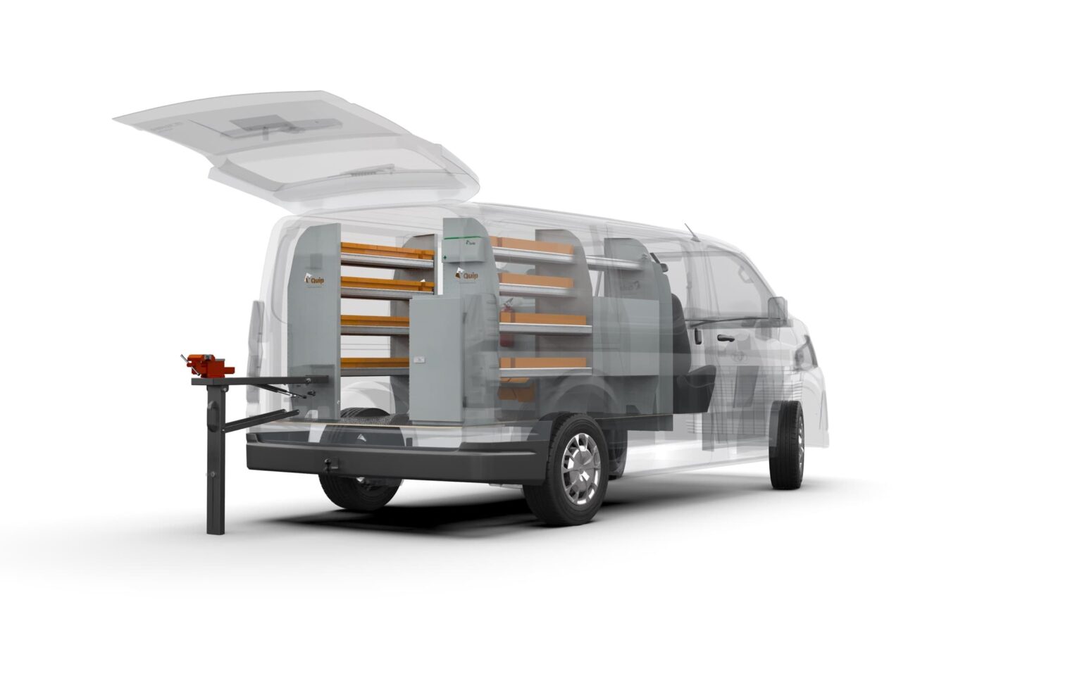 Commercial Vehicle, Van & Ute Fitouts for Corporate Fleets - VQuip