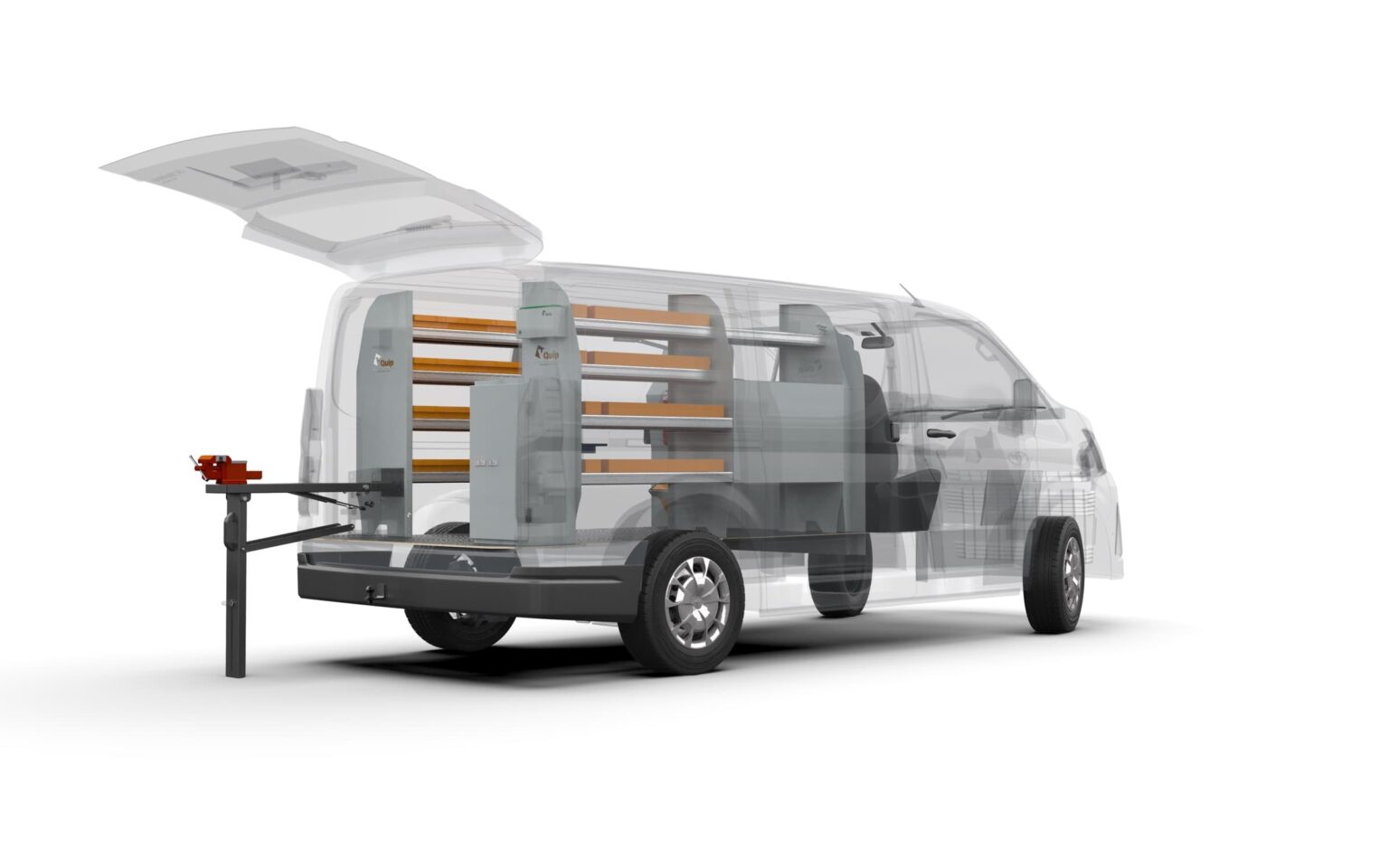 Commercial Vehicle, Van & Ute Fitouts for Corporate Fleets - VQuip